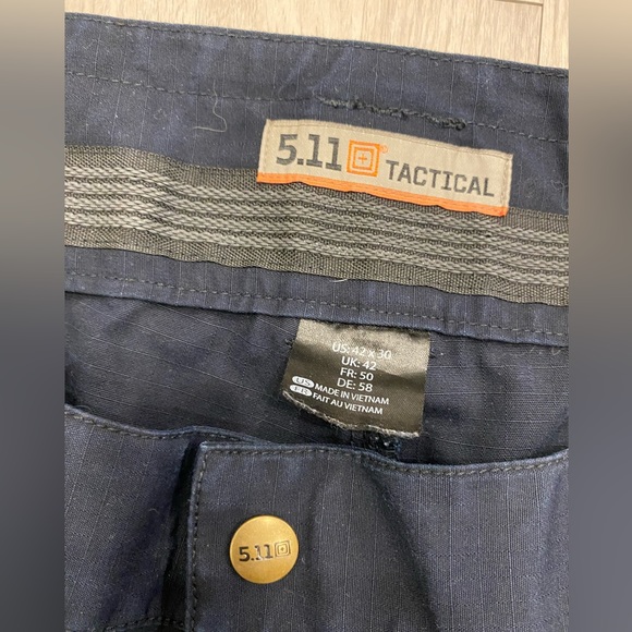 5.11 Tactical | Pants | 51 Tactical Pants Mens 42x3 Navy Blue Cargo ...